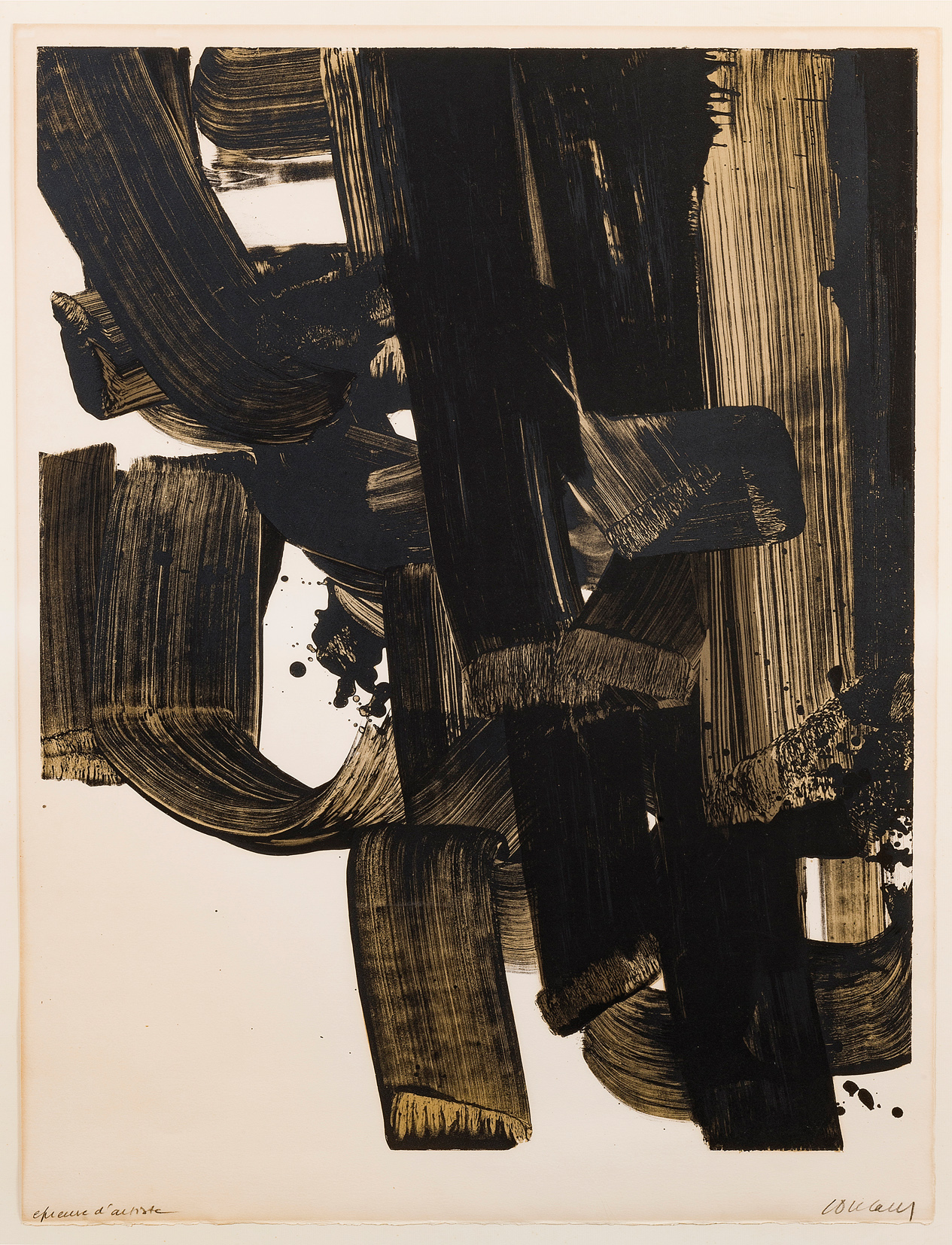 Pierre Soulages Estimation gratuite de votre tableau